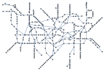 London Tube Map and Graph Visualizations | visualign